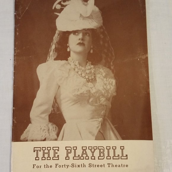 Office | The Playbill 1941 Forty Sixth Street Theatre Vintage ...